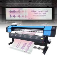 China Advertising Commercial Printer 2 Cabezal Xp600 Printhead for CMYK Flex Banner Indoor Outdoor Advertising Printing Machine for sale