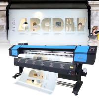 China Advertising Printer Inkjet Type Printer with Xp600 Printhead for CMYK Flex Banner Indoor Outdoor Advertising Printing Machine for sale