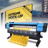 China Advertising Printer Inkjet Type Printer with Xp600 Printhead for CMYK Flex Banner Indoor Outdoor Advertising Printing Machine for sale