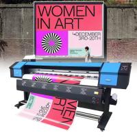 China Advertising Printer Inkjet Type Printer with Xp600 Printhead for CMYK Flex Banner Indoor Outdoor Advertising Printing Machine for sale