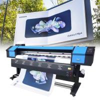 China High Speed with Eps Heads Printer with Xp600 Printhead for CMYK Flex Banner Indoor Outdoor Advertising Printing Machine for sale