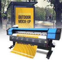 China Eco Solvent Printer with Xp600 Printhead for CMYK Flex Banner Indoor Outdoor Advertising Printing Machine for sale