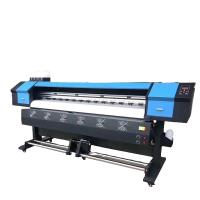 China Eco Solvent Printer with Xp600 Printhead for CMYK Flex Banner Indoor Outdoor Advertising Printing Machine for sale