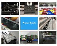 China Factory XP600 I3200 Roll to Roll Large Wide Format Banner Printer Vinyl Sticker Digital Eco Solvent Inkjet Printer for sale
