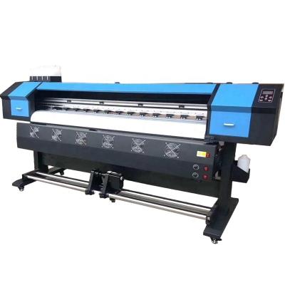 China New Eco Solvent Printer with Xp600 Printhead CMKY Flex Banner Indoor Outdoor Advertisement Printing Machine for sale