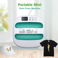 China Factory  Handheld Portable Mini Heat Press Machine Easy Press for T-shirts for sale