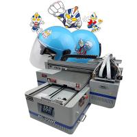 China Multifunctional LED UV Flatbed Printer C+W+Varnish Small 4060 A2 Size Uv Dtf Sticker Pen Bottle Phone Case Printer for sale