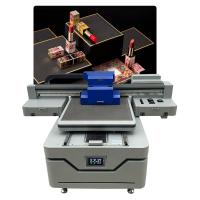 China High-Accuracy 6090 UV Flatbed Inkjet Printer Automatic Grade Machine with CCD for Glass Board and Card Printing for sale