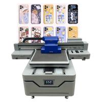 China High-Accuracy 6090 UV Flatbed Inkjet Printer New Condition LED Machine with Glass Board Mug Phone Vision Positioning for UV Ink for sale