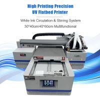 China Brand New 4060 A2 Size UV Inkjet Machine Flatbed Rotating Platform Surface Printer for Bottles Cups Cylinders Tube Printing for sale