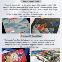 China High Efficiency A2 Size Digital UV Flatbed Printer TX800 Printhead Inkjet Printers for Phone Case Plastic & Acrylic Printing for sale