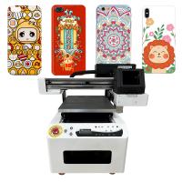 China Newest Automatic UV Inkjet Flatbed Printer 4050 XP600 I3200 Printhead For Glass Mug Bottle Phone Case Printing for sale