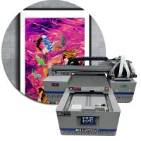 China 4060 A2 UV Flatbed Inkjet Printer Optional Flatbed UV DTF Film Sticker Printing Cylinder Gold Effect XP600 Print Head for sale