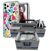 China 4060 A2 UV Flatbed Inkjet Printer Optional Flatbed UV DTF Film Sticker Printing Cylinder Gold Effect XP600 Print Head for sale