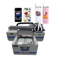 China A3 UV 4060 Automatic Inkjet Printers Flatbed Machine with XP600/I3200 for Acrylics & Glass Bottle Logo Printing Condition for sale