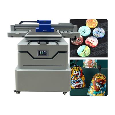 China Factory Price 6090 Printing Varnish Digital Flat Printer CCD Camera,and Rotary Attachment  for Multi-Material for sale