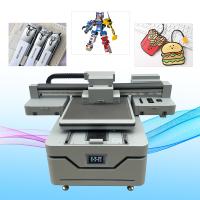 China Factory Price 6090 Price with 3 I3200/XP600 Heads CCD Camera,and Rotary Attachment  UV Flatbed Printing for Multi-Material for sale