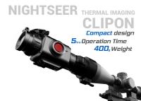 China Compact Thermal Clip On , Lightweight 5 Hours Standby Day Night Thermal Scope for sale