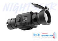China Outdoor Hunting Compact Thermal Clip On , Lightweight 1024*768 OLED Heat Thermal Scope for sale