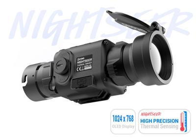 China Outdoor Hunting Compact Thermal Clip On , Lightweight 1024*768 OLED Heat Thermal Scope for sale