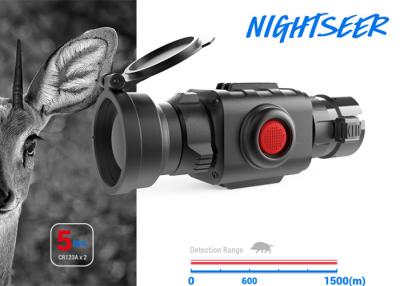 China 2x / 4x Thermal Night Vision Clip On Scope 5 Hours Operation Time Hunting Usage for sale