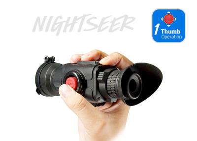 China Unique One Thumb Thermal Imaging Scope Wild Life Search And Observation Usage for sale