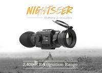 China 2x / 4x Digital Zoom Thermal Optic Scope 2400m Recognition Range Hunting Usage for sale