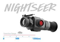 China Compact Design Thermal Imaging Sight With 1350m Detection Distance for sale