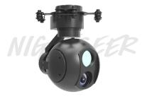 China 30x Optical Magnification EO IR Gimbal Three Axis Type With Dual Sensor Payload for sale