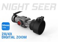 China ISO CE ROSH Clip On Thermal Scope With 2X / 4X Digital Zoom Military Standard for sale