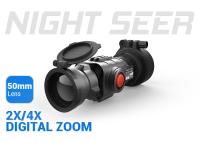 China ISO CE ROSH Clip On Thermal Scope With 2X / 4X Digital Zoom Military Standard for sale