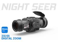 China ISO CE ROSH Clip On Thermal Scope With 2X / 4X Digital Zoom Military Standard for sale