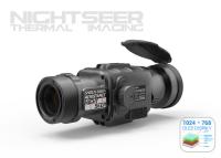China Intelligent Thermal Clip On Thermal Imager Scope Add On 1024*768 OLED Display for sale