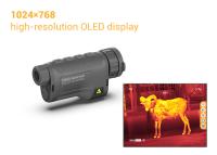China Thermal Imaging Laser Rangefinder Monocular Lithium Battery Powered for sale