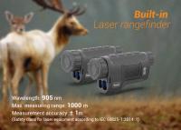 China Thermal Imaging Laser Rangefinder Monocular Lithium Battery Powered for sale