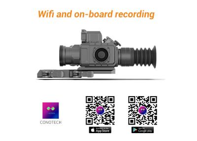 China IP67 F1.1 Objective Lens Thermal Rifle Scopes For Nighttime Hunting for sale