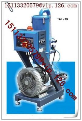 China 1000Kg/hr Capacity One-to-two Noiseless stainless steel hopper loader for plastic granules for sale