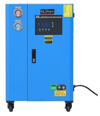 China Box Type Industrial Water Cooled Water Chiller supplier with Scroll Compressor for injections, extruders,die cast etc for sale