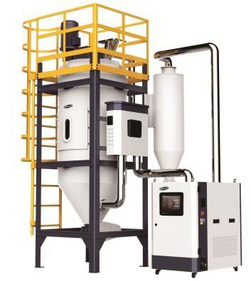 China capacity 2500L Plastic PET Crystallizer dryer system supplier with CE certified good price distributor wanted for sale