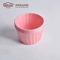 China Greaseproof Rolled Rim Muffin Cup 220C Disposable Food Grade Baking Liner for sale