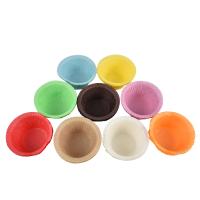 China Disposable Greaseproof Muffin Cup Liners Over Rim 220°C Oil Resistant Baking Cups for sale