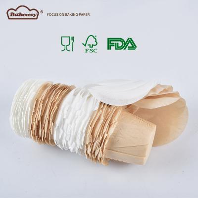 China Unbleached Food Grade Disposable Coffee Filter Paper Liners for Drip Coffee for sale