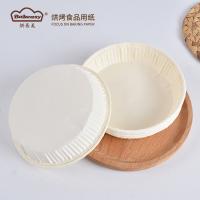 China Heat Resistant Non-Stick Muffin Cup Liners 220°C Disposable Baking Cups Food Safe Greaseproof Paper for sale