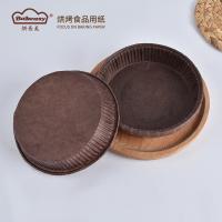 China Heat Resistant Non-Stick Muffin Cup Liners 220°C Disposable Baking Cups Food Safe Greaseproof Paper for sale