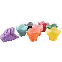 China Bulk Lotus Muffin Paper Liners Polka Dots Non Greasy Oven Safe 220°C Disposable Cake Holders for Baking for sale