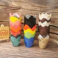China High Temperature Resistant Baking Paper Cups Non-Stick Disposable Cupcake Liners for sale