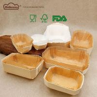 China Greaseproof Loaf Tin Liner Baking Paper Cups Disposable Muffin Liners 220°C for sale