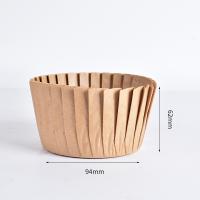 China Greaseproof Basque Cake Paper Liners 220°C Disposable Baking Trays for Burnt Cheesecake for sale