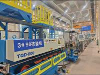 China Single Multi Layer Electronic Wire Network Wire Extrusion Equipment With PLC Control System for sale