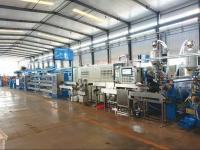 China PV Extrusion Production Line With PLC Control System Single Screw Twin Screw 50-1000kg/H for sale